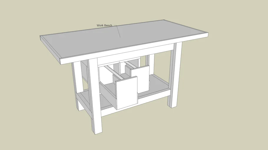 Work Bench | 3D Warehouse