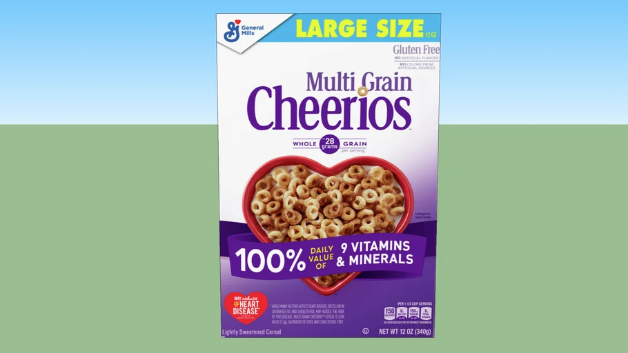 General Mills Cheerios | 3D Warehouse