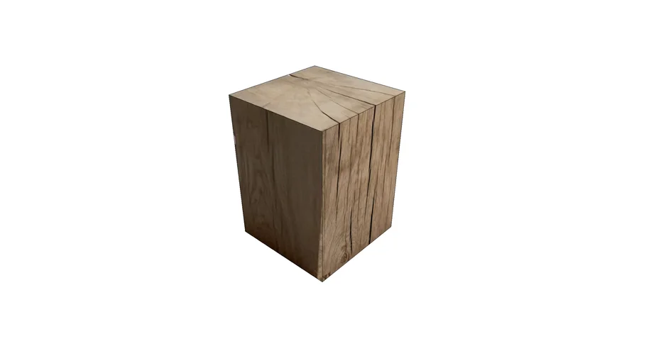 La Redoute - Merlin wood side table | 3D Warehouse