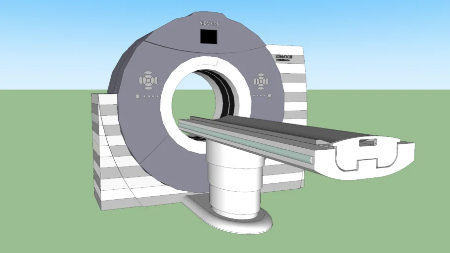 CT Scan Siemens Somatom Definition As 64 Slices MultiSlices | 3D Warehouse