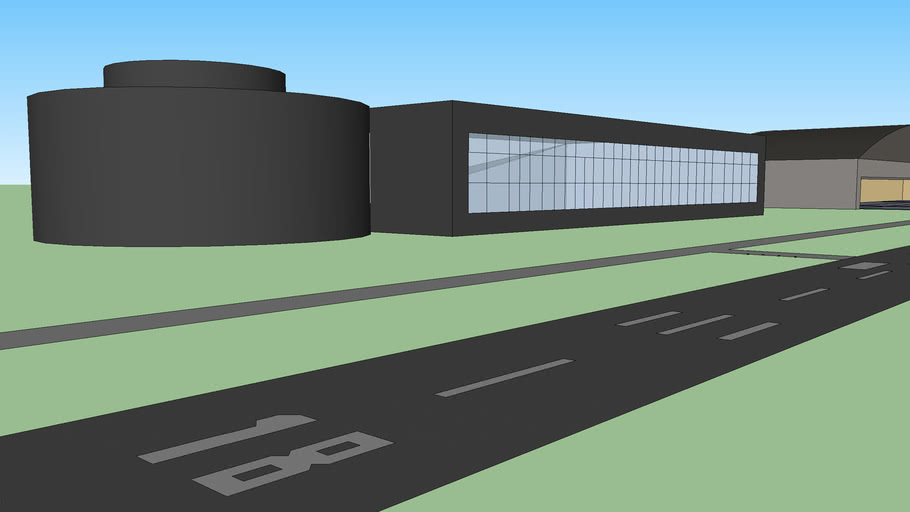 small regional airport | 3D Warehouse