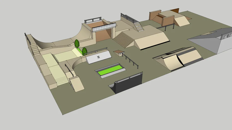 skate park | 3D Warehouse