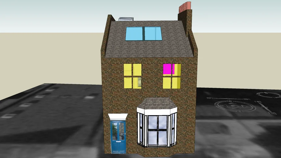 Terraced House | 3D Warehouse