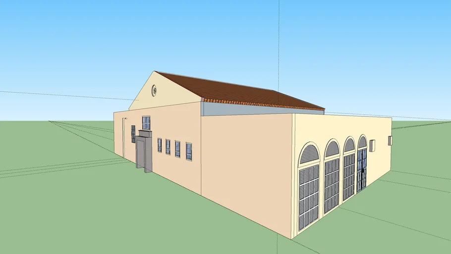 HBHS M Building | 3D Warehouse