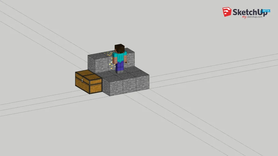 Hucha minecraft nadia | 3D Warehouse