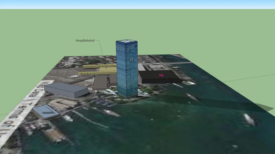 O2-Building in Lucerne | 3D Warehouse