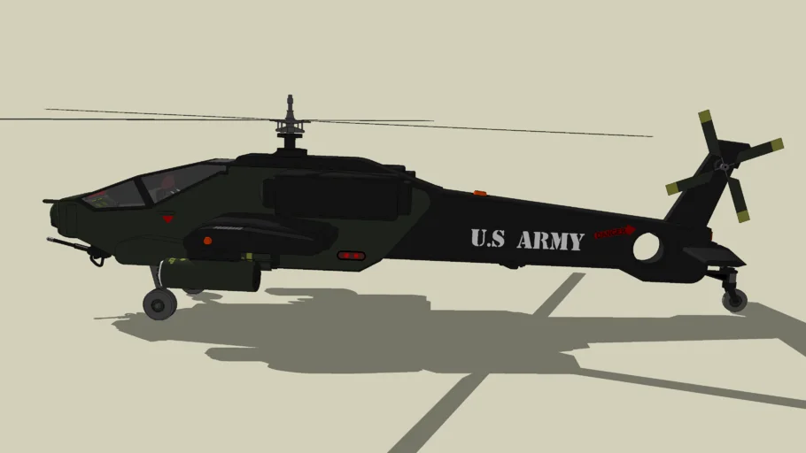 Attack Helicopter | 3D Warehouse