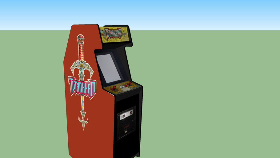 Tutankham Arcade Cabinet 2 | 3D Warehouse