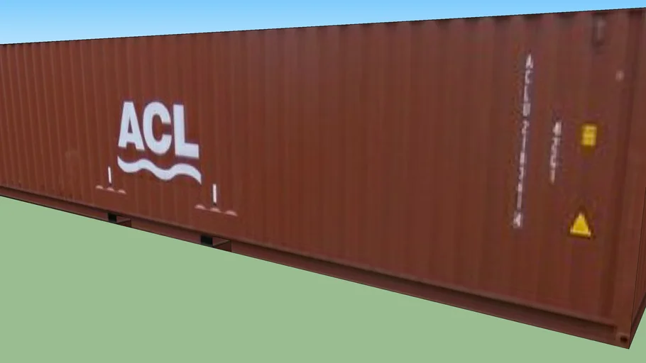 ACL Container ''40'' | 3D Warehouse