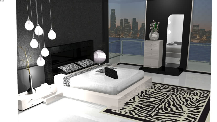 piece lit chambre | 3D Warehouse