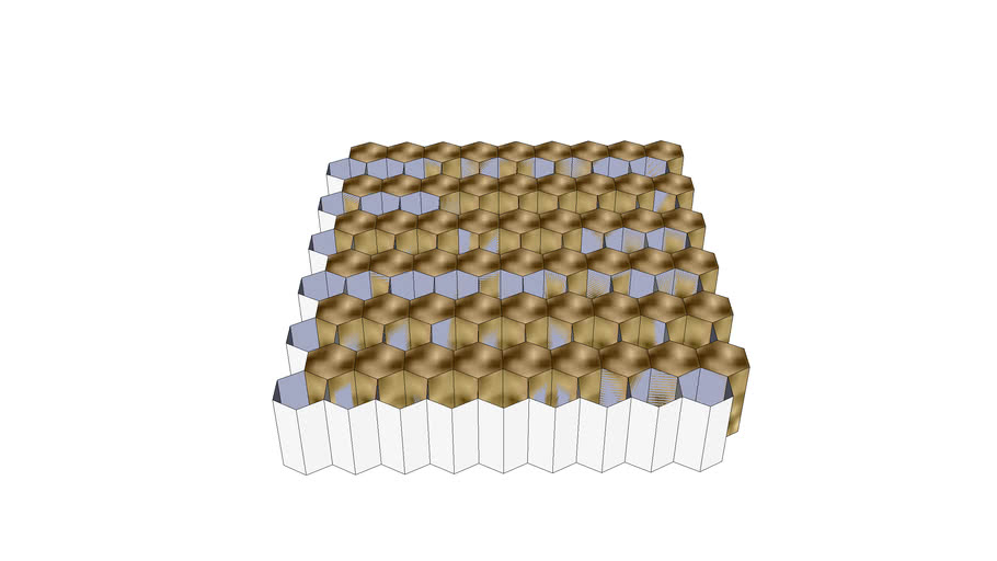 ThermHex core with PU filling | 3D Warehouse