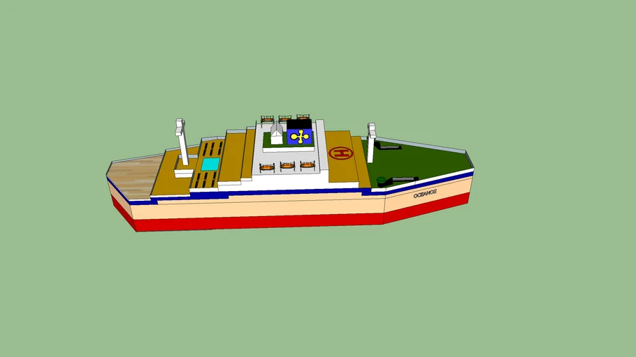 MTS Oceanos | 3D Warehouse