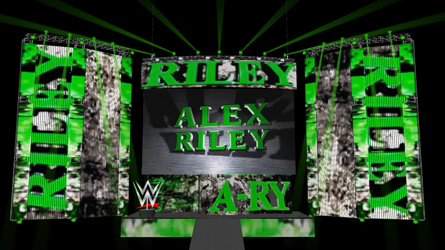 WWE Alex Riley Entrance Stage | 3D Warehouse