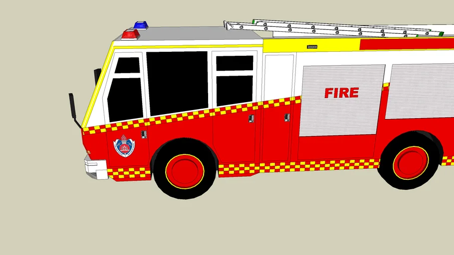 varley fire truck | 3D Warehouse