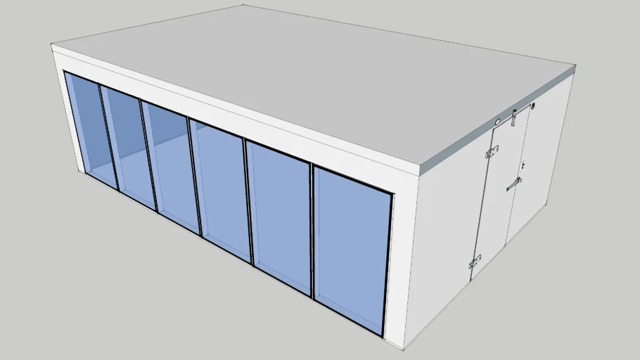 Coke Cooler, Walk-In Box | 3D Warehouse