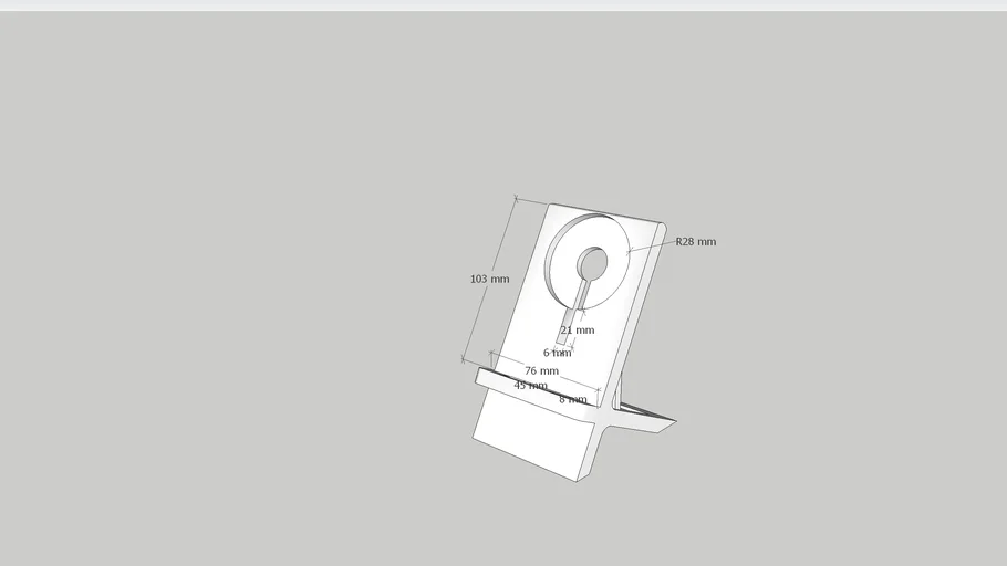 Iphone Stand | 3D Warehouse