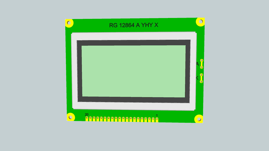 LCD display | 3D Warehouse
