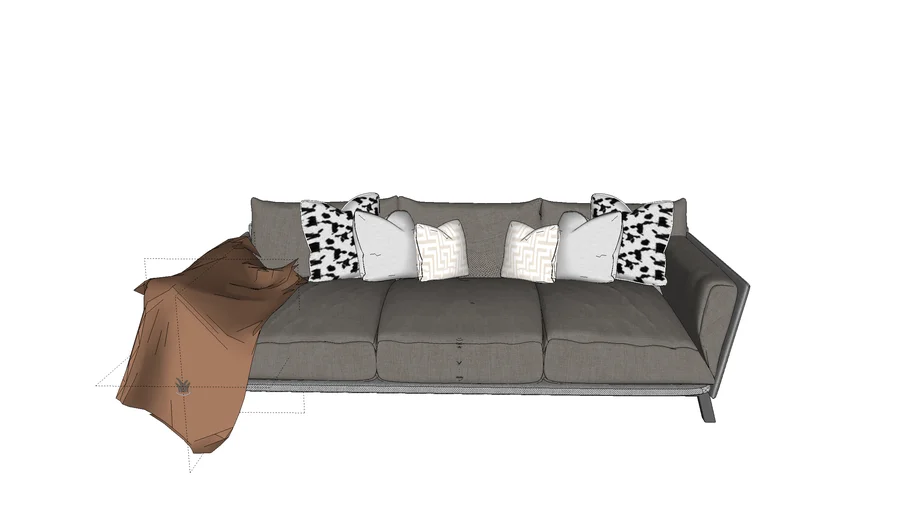 Sofa 01 | 3D Warehouse