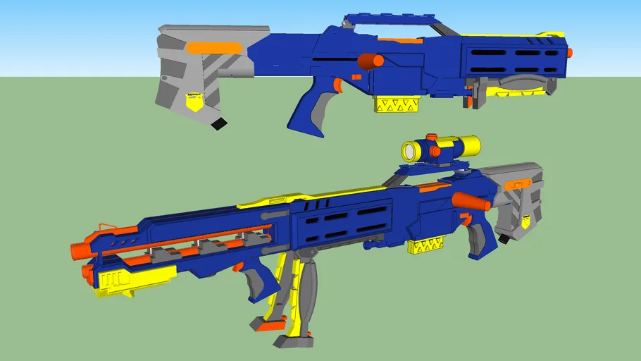 Nerf Longshot V3.o1 | 3D Warehouse