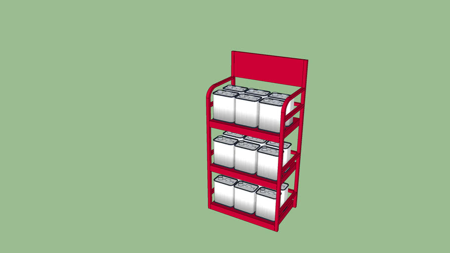 Lubricant Rack | 3D Warehouse