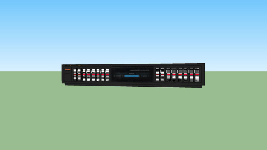 Fisher EQ-867 graphic equalizer | 3D Warehouse