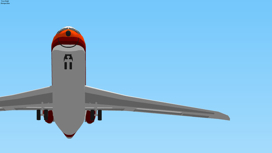 SMILE! PSA Boeing 727-200 Takeoff from San Diego, USA. | 3D Warehouse