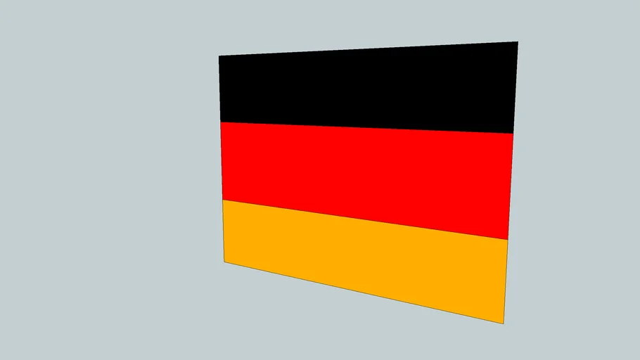 German flag | 3D Warehouse