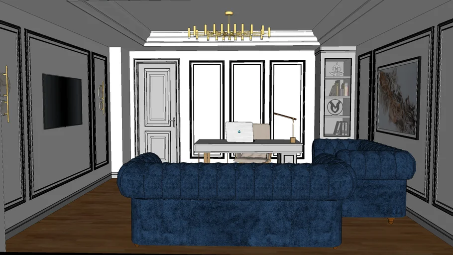 Working room | 3D Warehouse