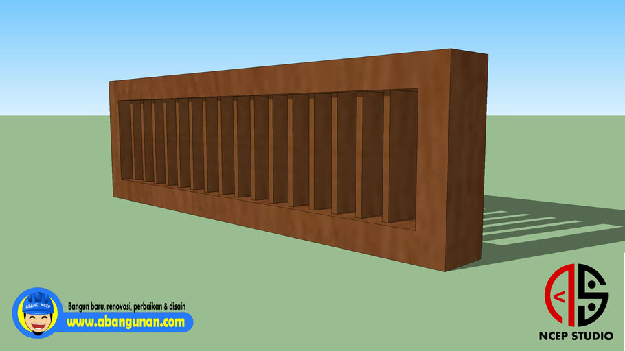 Model Standar Loster 100x30-NC2 | 3D Warehouse