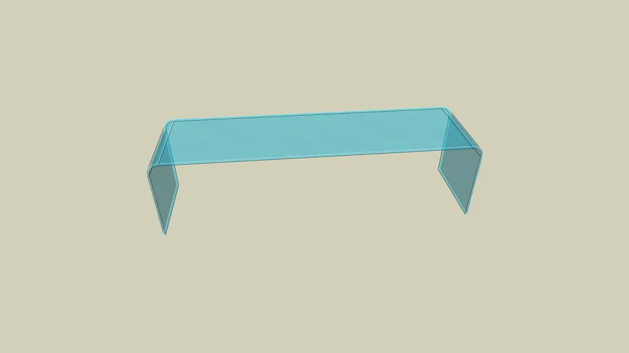 Meuble TV Plexi | 3D Warehouse