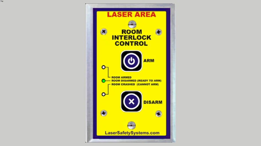 Laser Interlock Control | 3D Warehouse