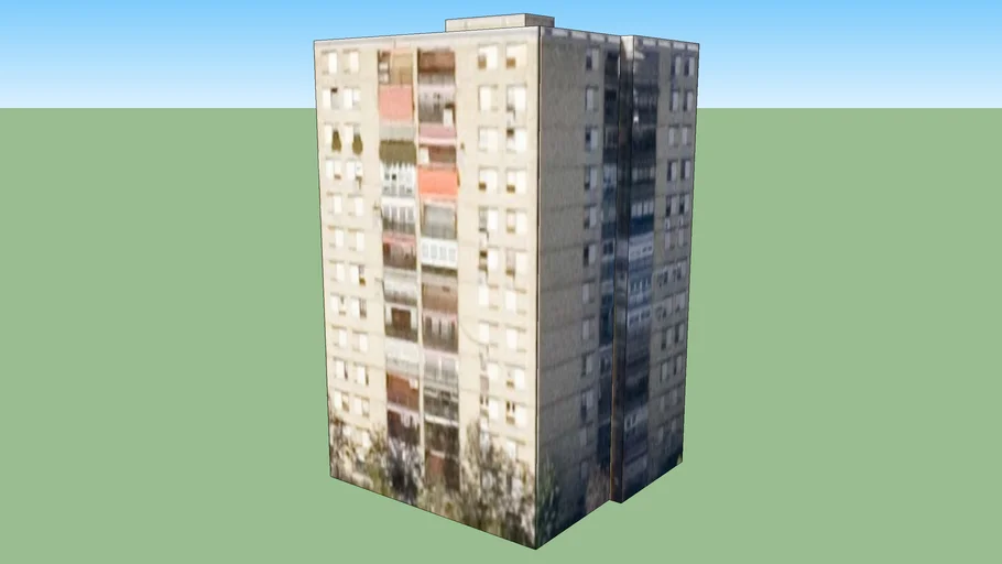 Edificio en Madrid, España | 3D Warehouse
