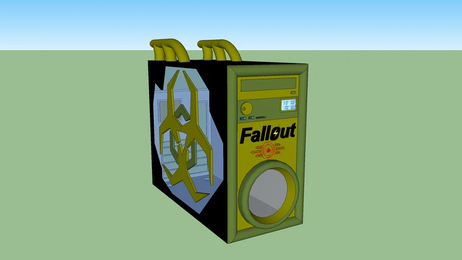 FALLOUT PC Case | 3D Warehouse