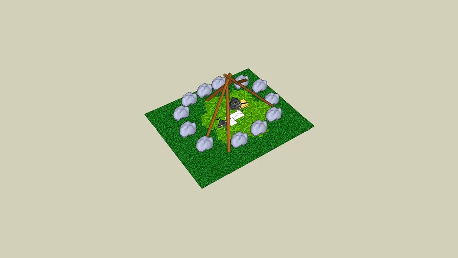 Campfire | 3D Warehouse