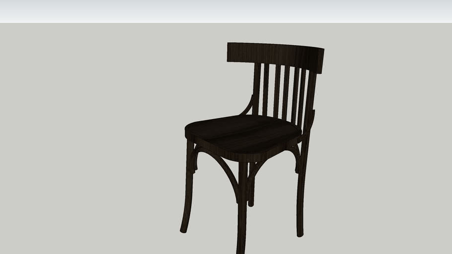 SIMPLE_CAFE_CHAIR | 3D Warehouse