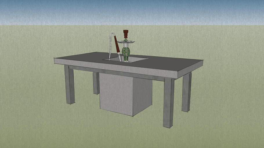 Hookah Table | 3D Warehouse