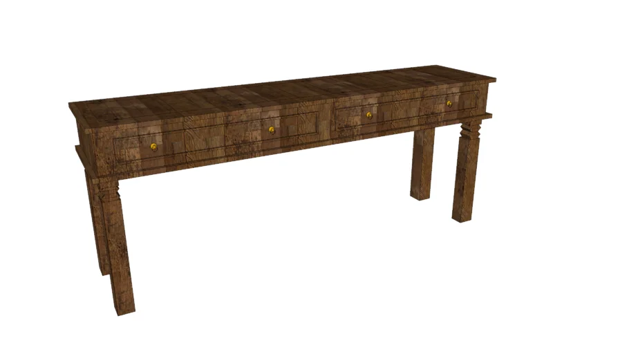 Aparador Rustico | 3D Warehouse