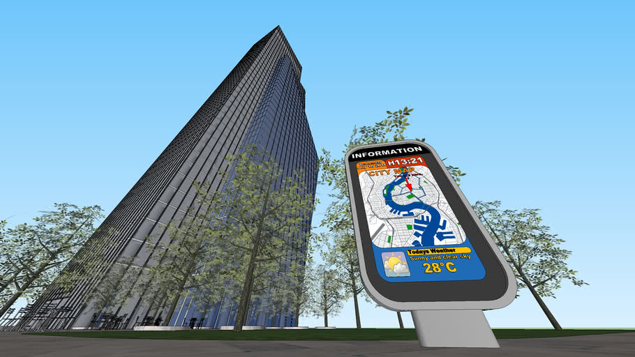 Dexia Tower | 3D Warehouse