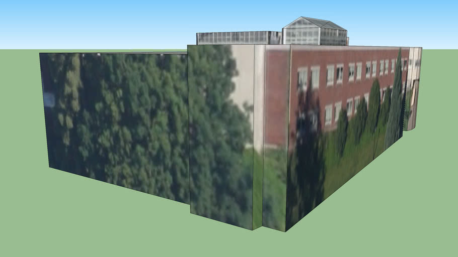 Biology and Physics buildings at Reed College | 3D Warehouse