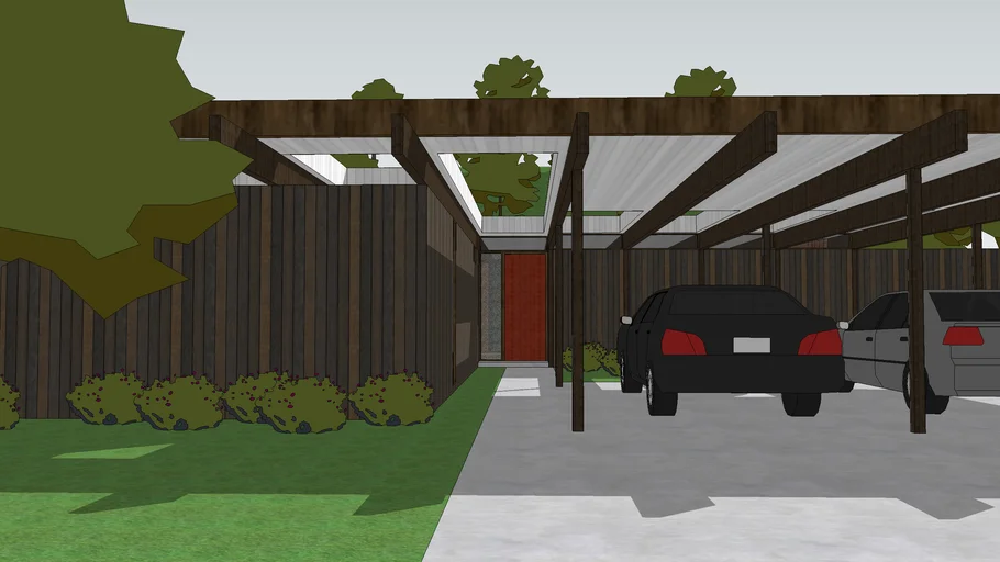 Mid Century Modern House 10 | 3D Warehouse