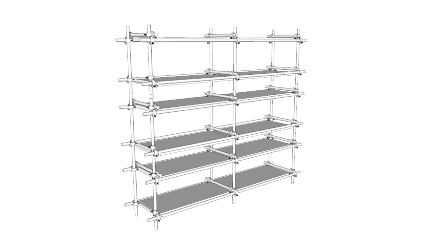 scaffolding shelf | 3D Warehouse