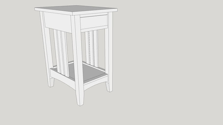 Bedroom Side Table | 3D Warehouse