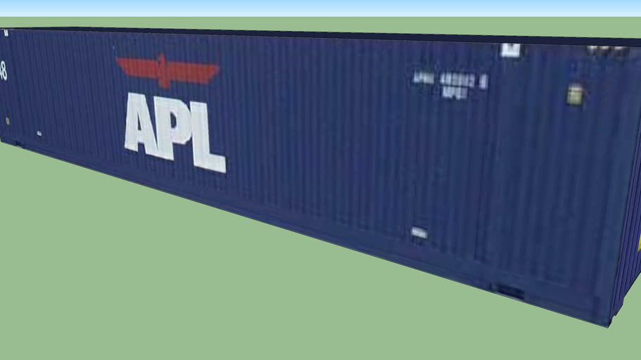 APL Container 48' | 3D Warehouse