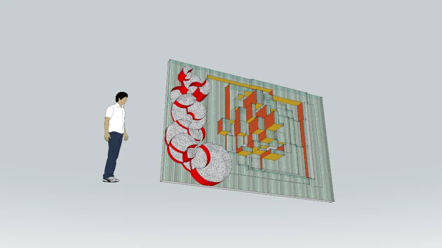 art wall sculpture | 3D Warehouse