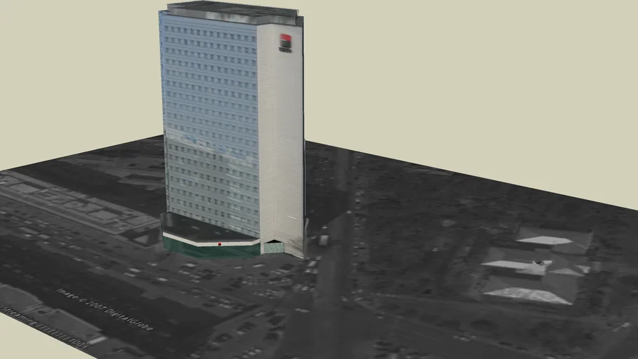 BRD-GSG tower Bucharest Victoriei Square | 3D Warehouse