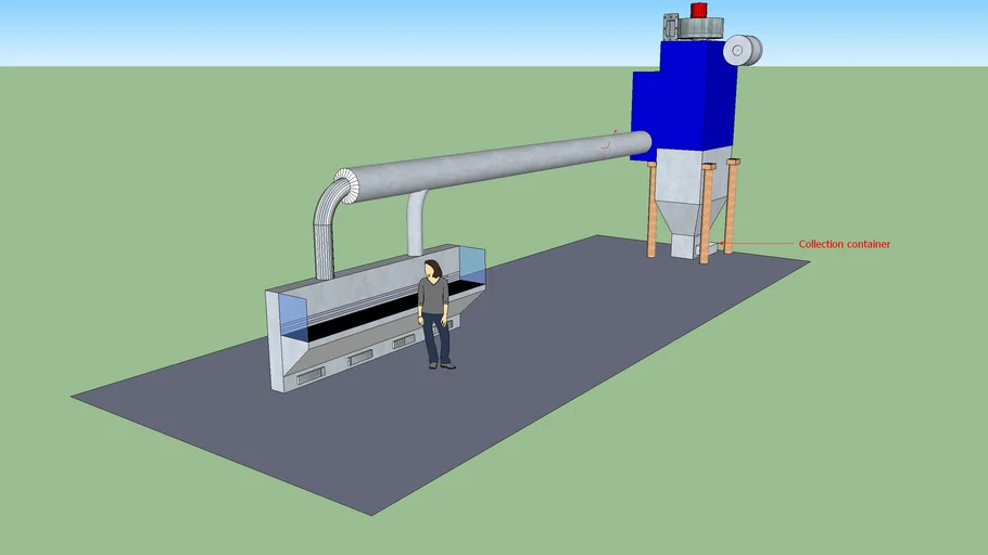 Welding and grinding table | 3D Warehouse