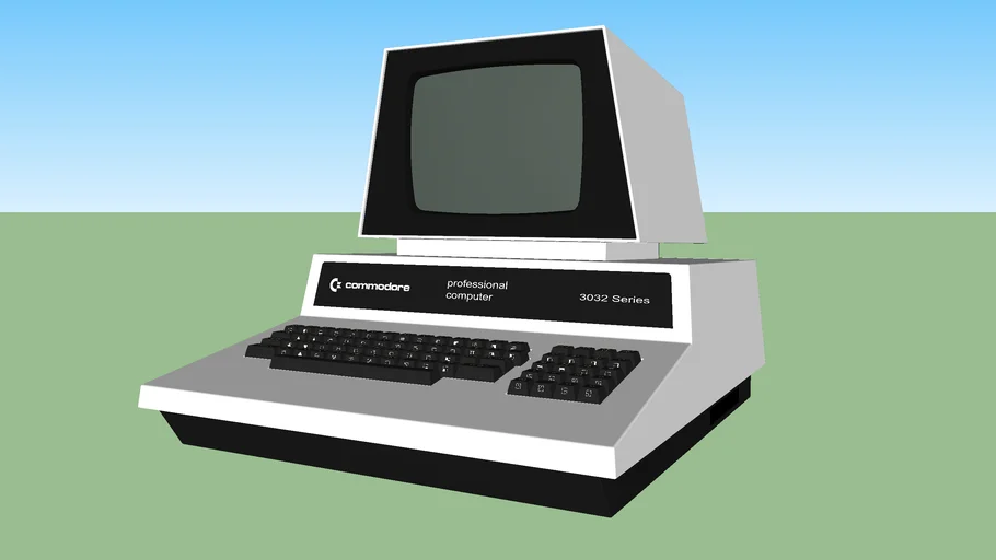 Commodore PET 2001-32 N (1979) | 3D Warehouse
