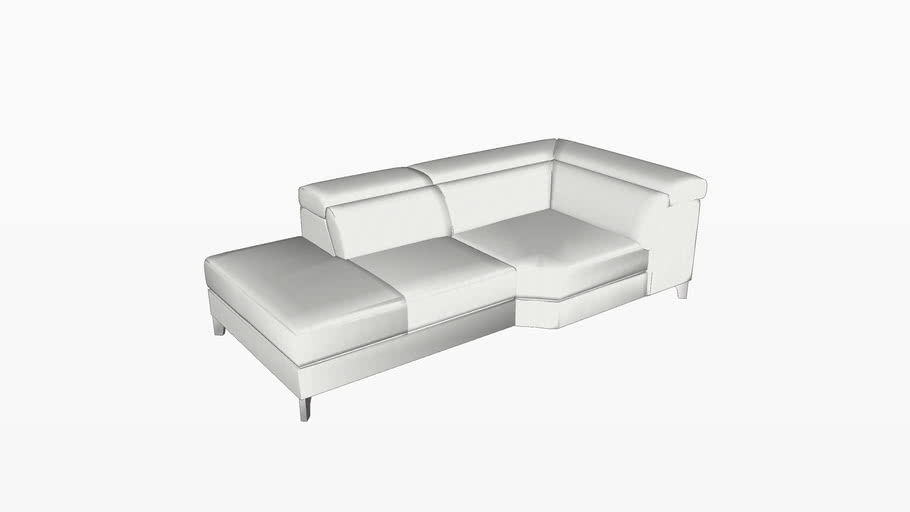 Natuzzi Volo Sofa 2821 480 | 3D Warehouse
