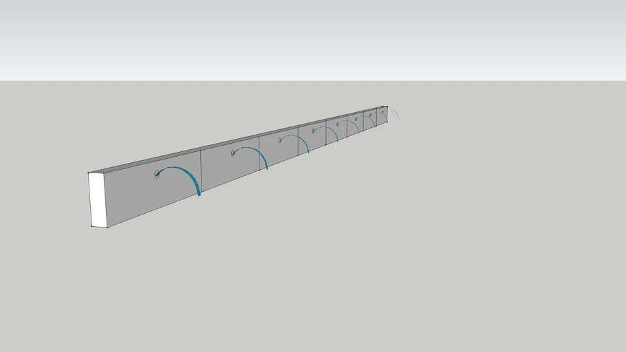 water wall feature | 3D Warehouse