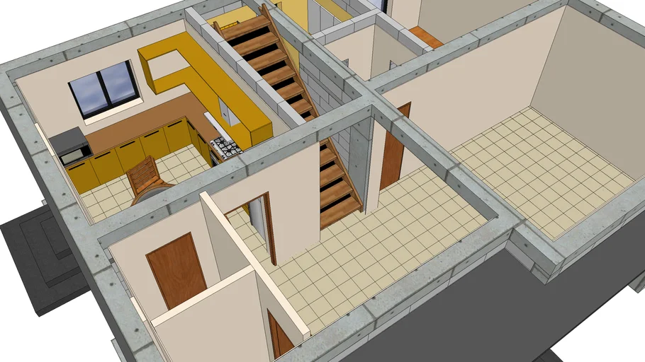 house 1st floor | 3D Warehouse